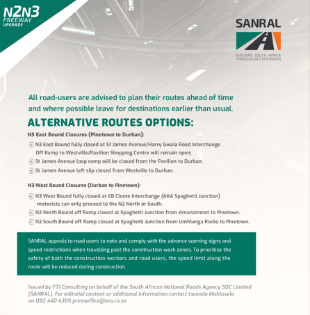 South Africa Alerts | View Live SA Alerts | i-TRAFFIC